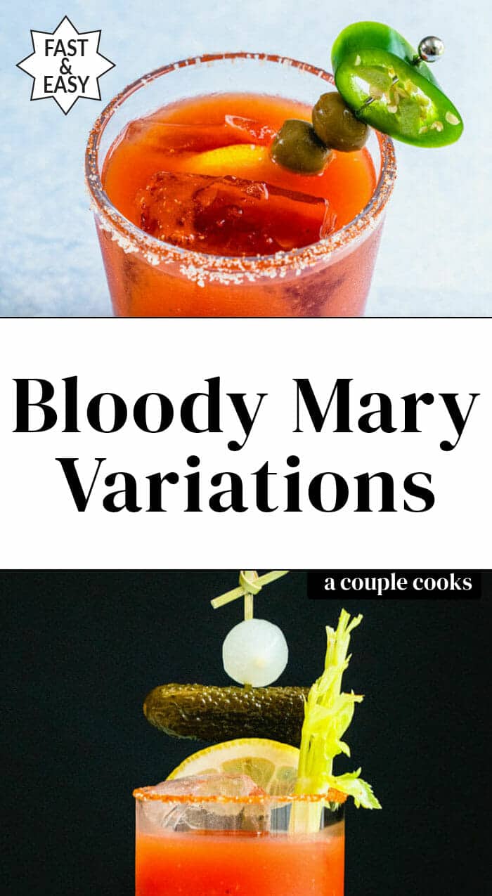 Top 5 Bloody Mary Variations – A Couple Cooks