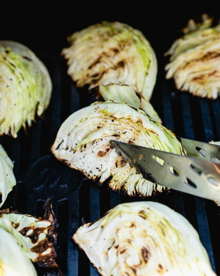 Grilled Cabbage – A Couple Cooks