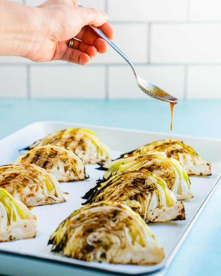 Grilled Cabbage – A Couple Cooks