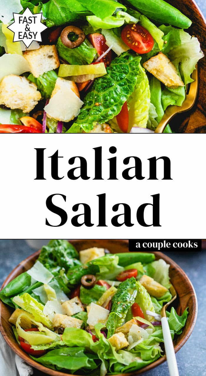 Perfect Italian Salad – A Couple Cooks