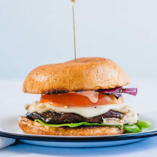 Perfect Portobello Mushroom Burger – A Couple Cooks