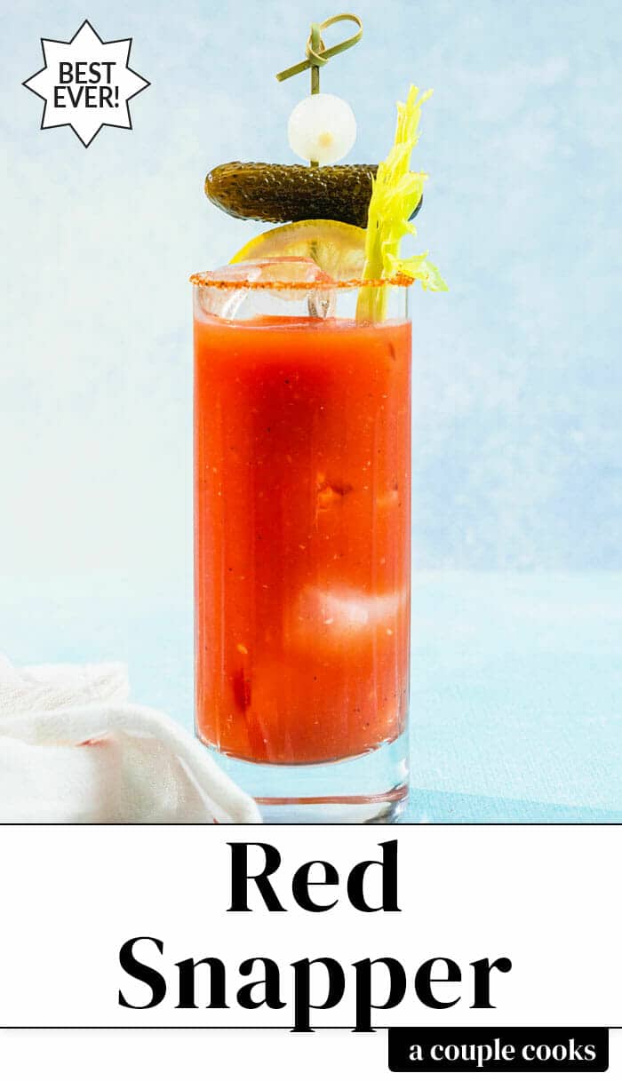 Red Snapper Cocktail – A Couple Cooks