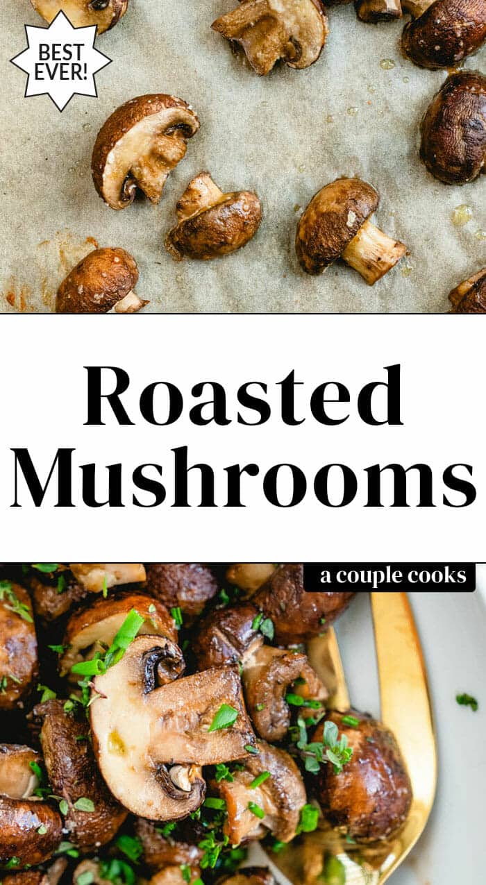 Perfect Roasted Mushrooms (Fast & Easy!) – A Couple Cooks