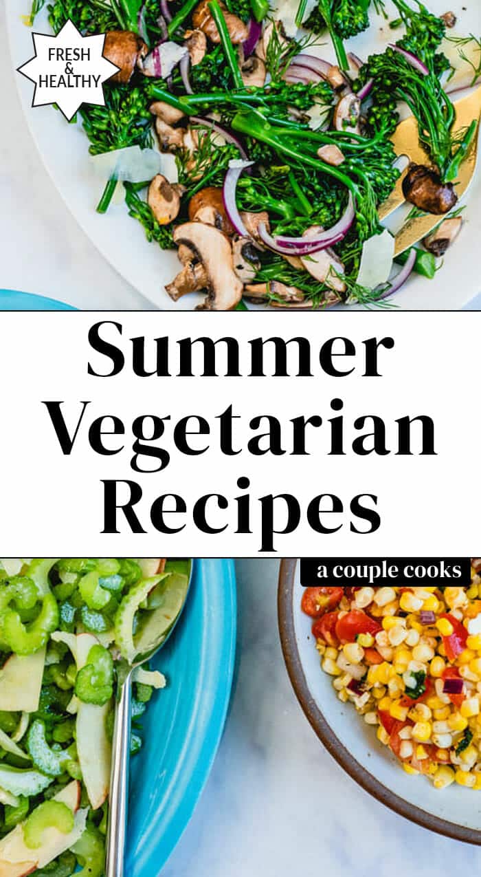 20 Best Summer Vegetarian Recipes – A Couple Cooks
