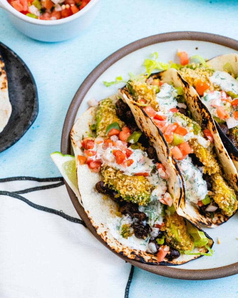 Crispy Avocado Tacos – A Couple Cooks