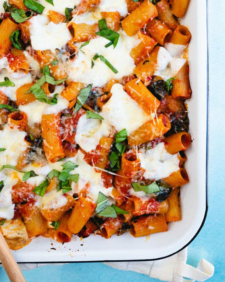 Baked Rigatoni Pasta – A Couple Cooks