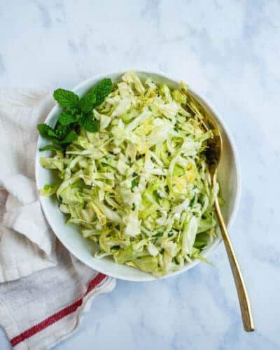 Easy Cabbage Salad – A Couple Cooks