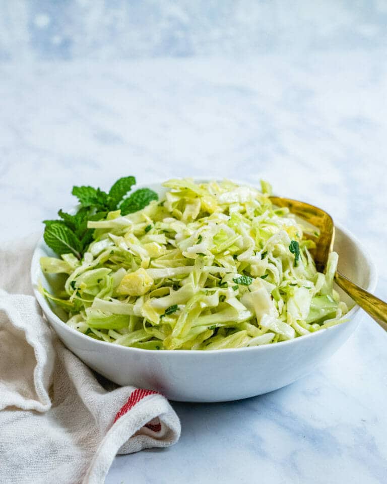 Easy Cabbage Salad – A Couple Cooks