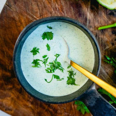Cilantro Lime Crema – A Couple Cooks