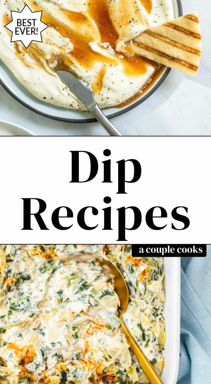 15 Easy Dip Recipes (for Parties & Snacks!) – A Couple Cooks