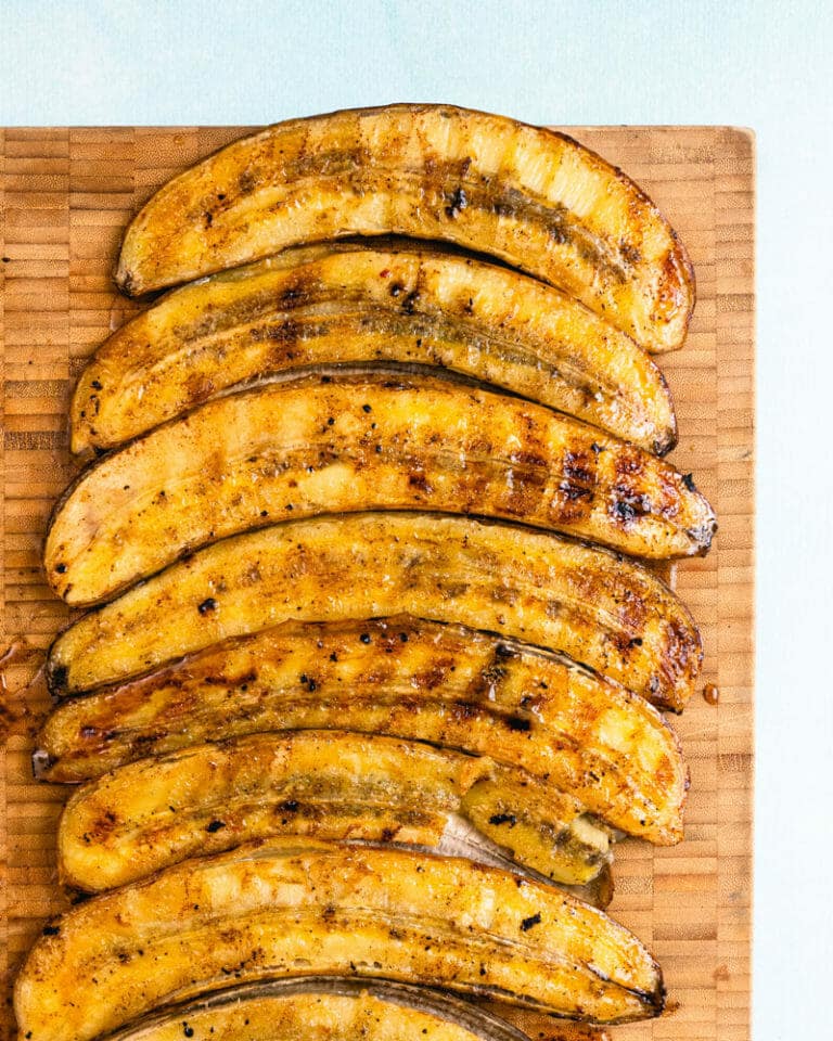 Grilled Bananas a La Mode – A Couple Cooks