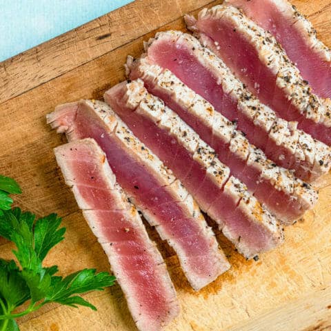 Grilled Tuna Steak – A Couple Cooks