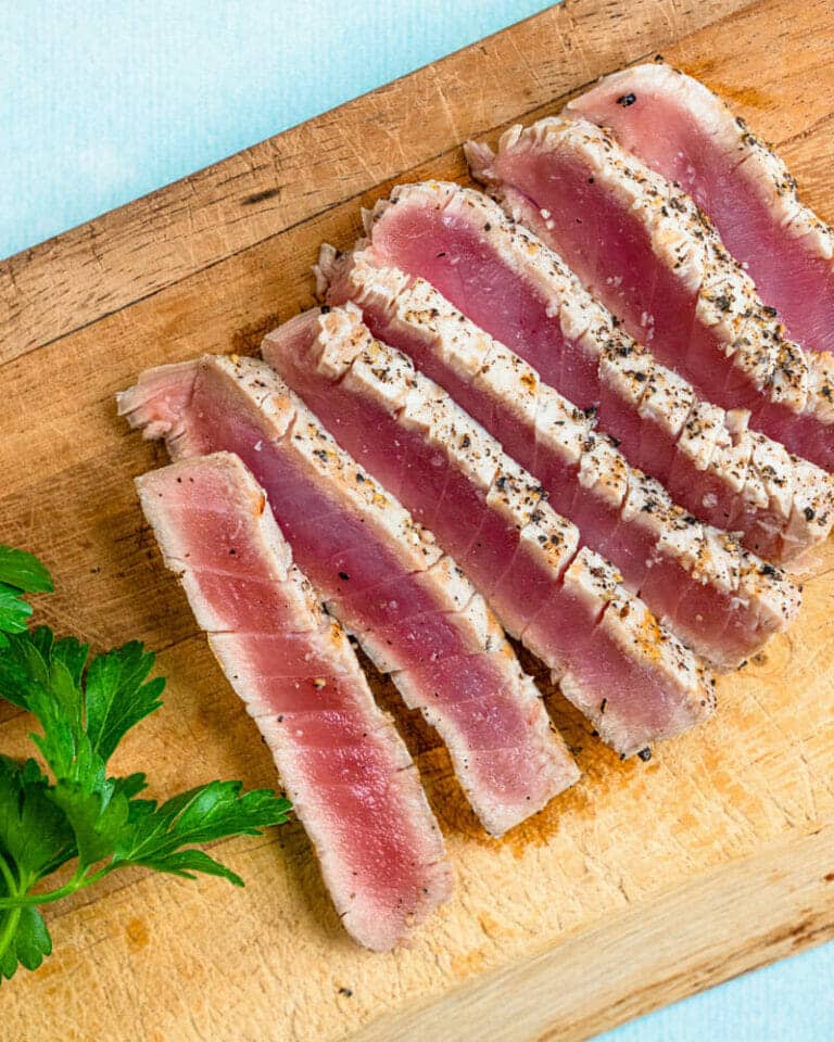 Quick Seared Ahi Tuna – A Couple Cooks