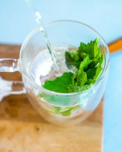Easy Mint Tea – A Couple Cooks