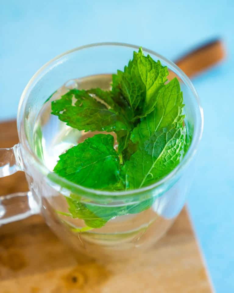 Easy Mint Tea – A Couple Cooks