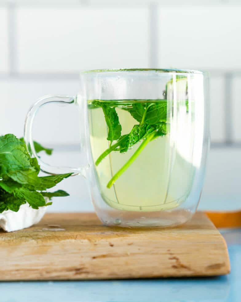 Easy Mint Tea – A Couple Cooks