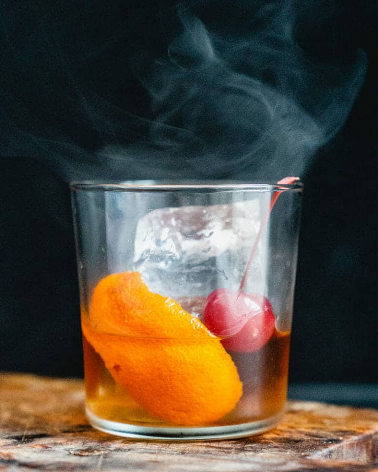 Smoked Old Fashioned – A Couple Cooks