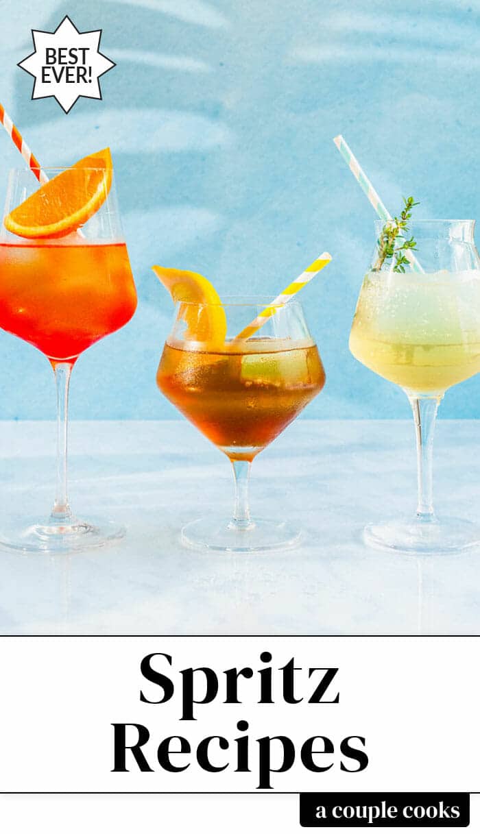 7 Spritz Recipes for Any Season – A Couple Cooks