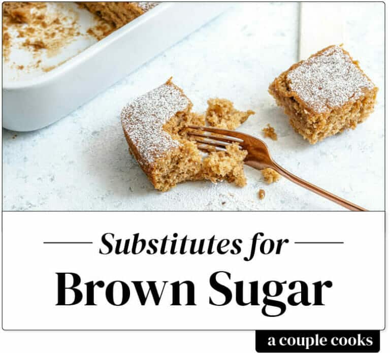 Best Brown Sugar Substitute – A Couple Cooks