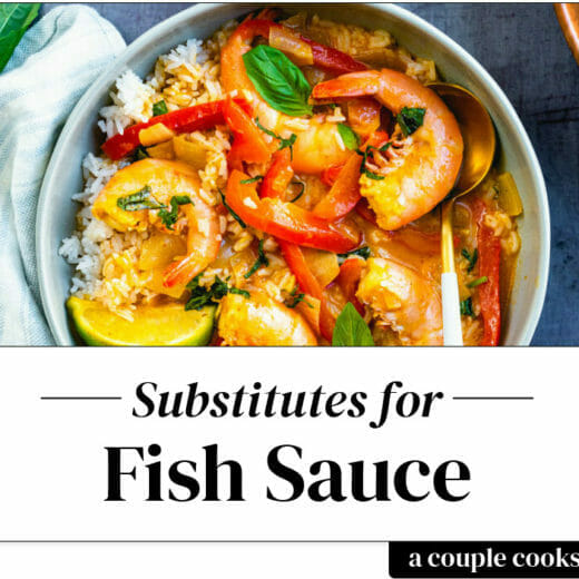 Ingredient Substitutions - A Couple Cooks