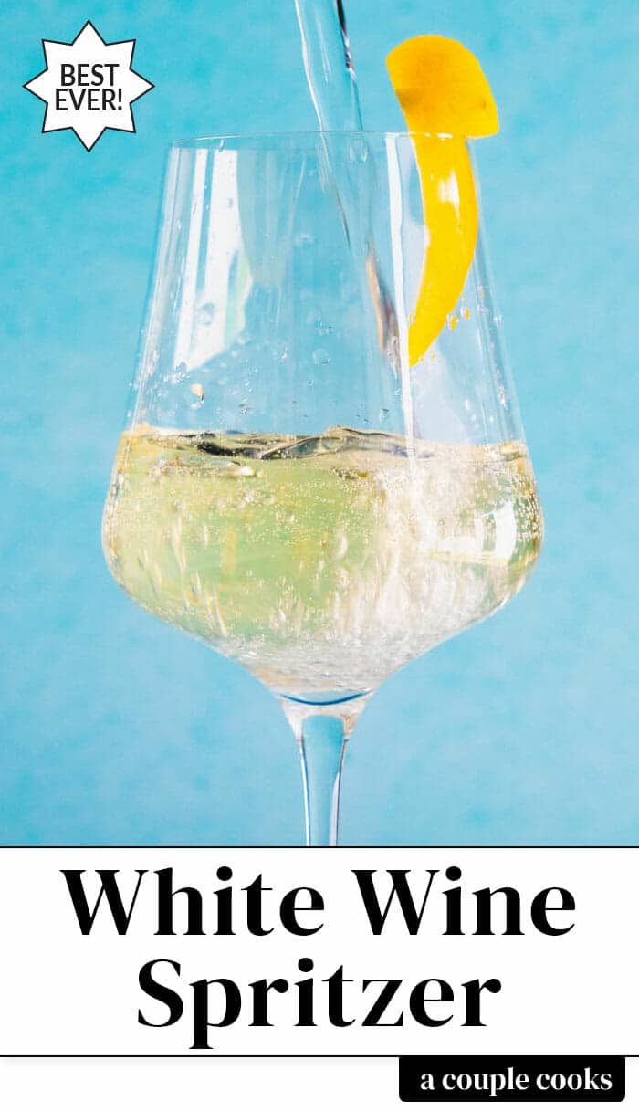 White Wine Spritzer – A Couple Cooks