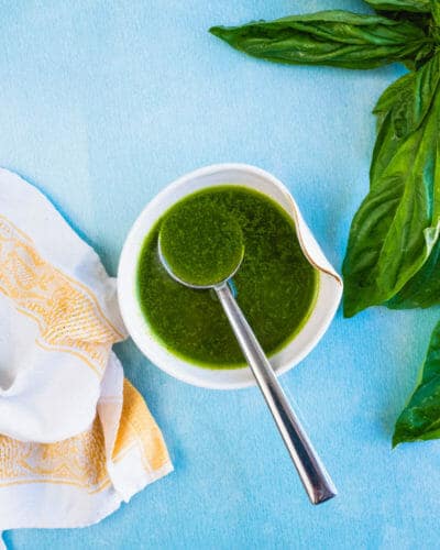 Easy Basil Sauce – A Couple Cooks