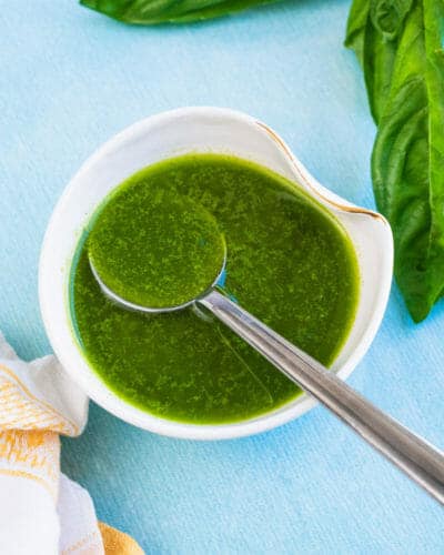 Easy Basil Sauce – A Couple Cooks