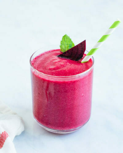 Easy Beet Smoothie – A Couple Cooks