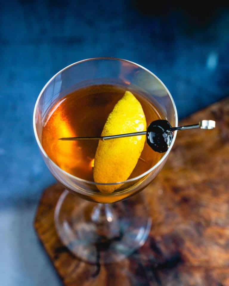 Classic Bijou Cocktail – A Couple Cooks