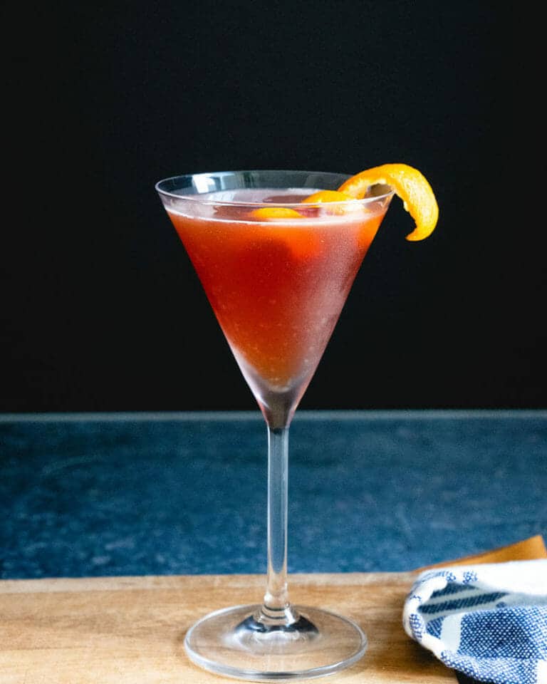 Blood and Sand Cocktail – A Couple Cooks