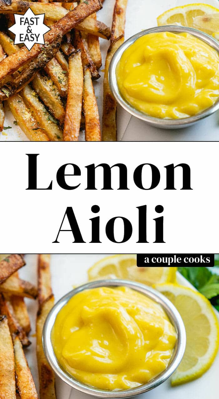 Lemon Aioli – A Couple Cooks