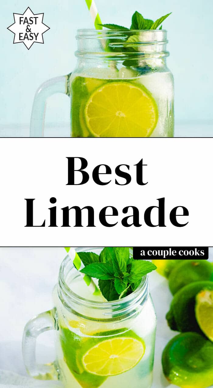 Make Fresh Limeade (Fasy & Easy!)