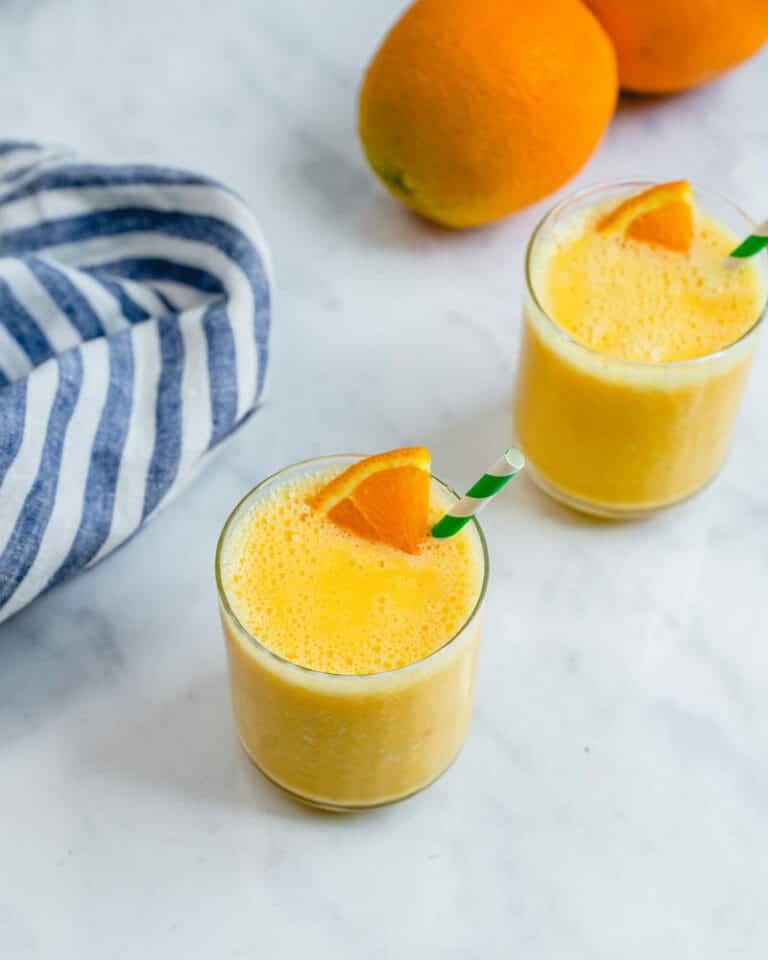 Orange Smoothie – A Couple Cooks