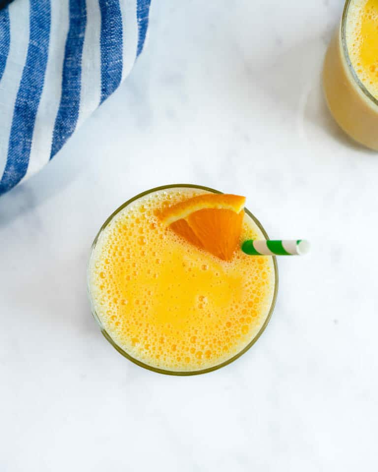 Orange Smoothie – A Couple Cooks