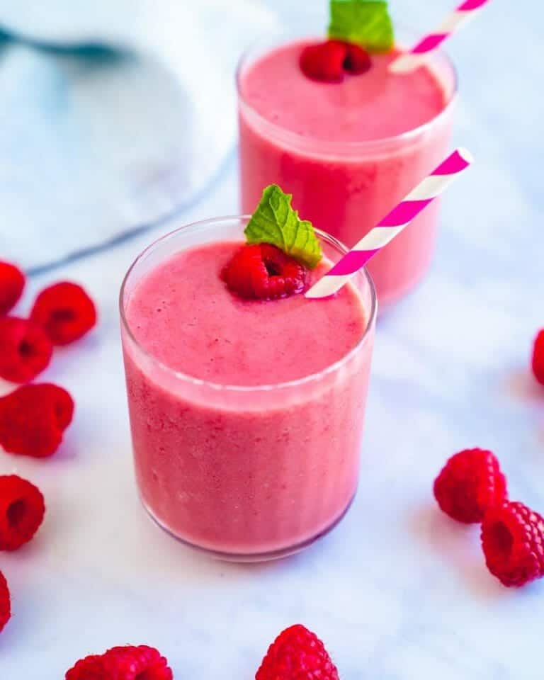 Perfect Raspberry Smoothie
