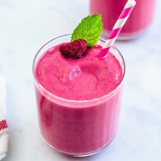 Perfect Raspberry Smoothie