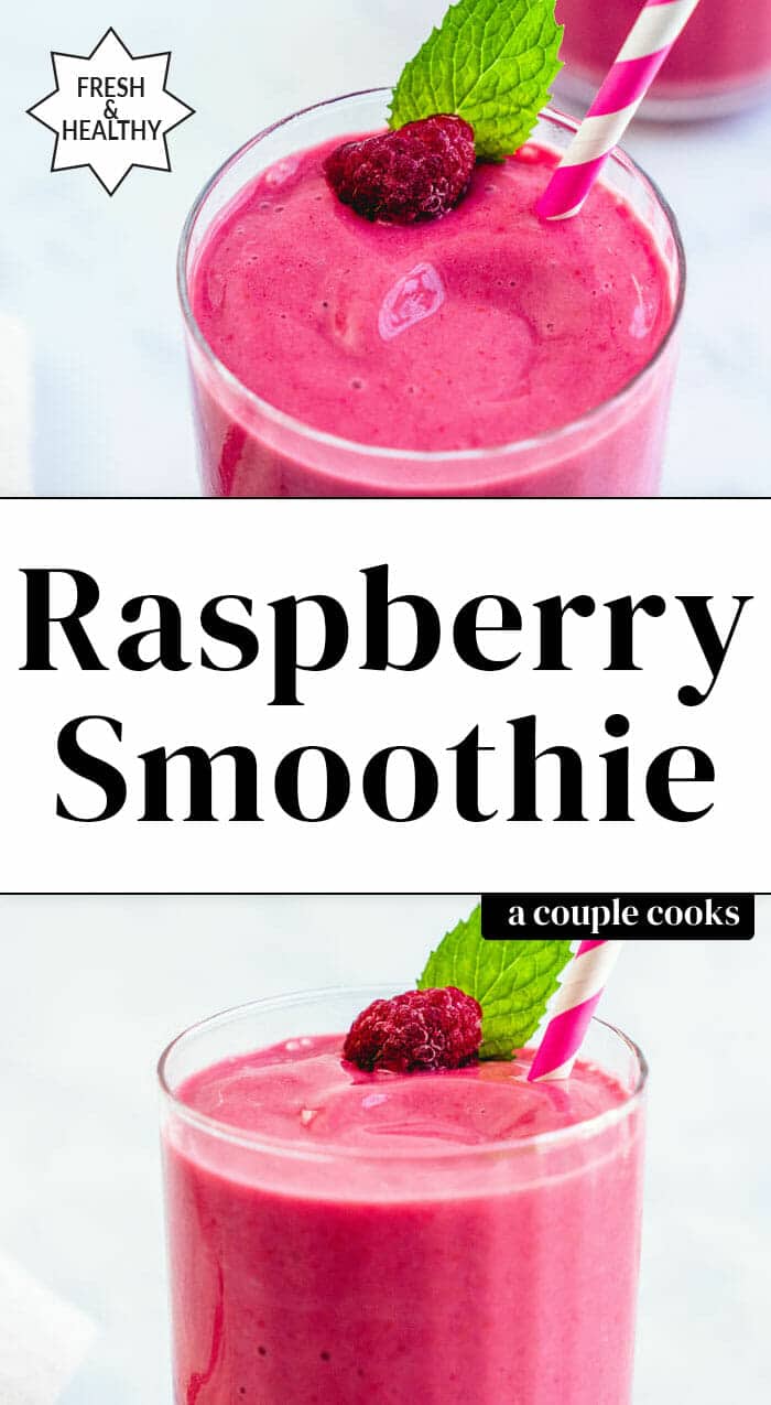 Perfect Raspberry Smoothie