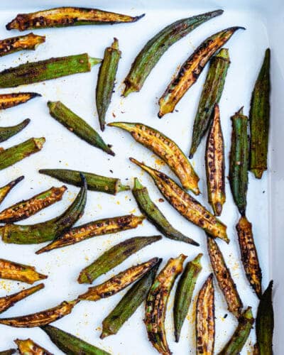 Easy Roasted Okra Recipe– A Couple Cooks