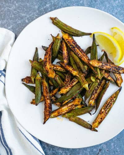 Easy Roasted Okra Recipe– A Couple Cooks