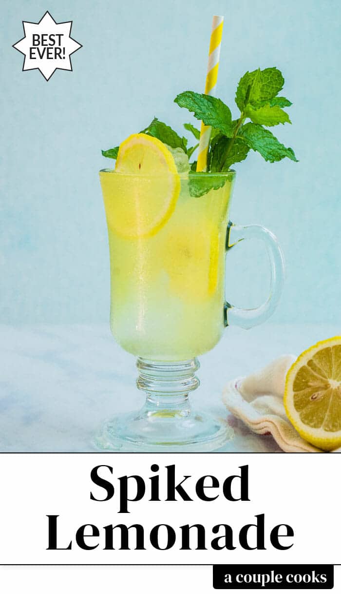 Spiked Lemonade – A Couple Cooks