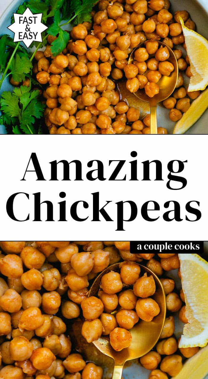 Easy Canned Chickpeas – A Couple Cooks