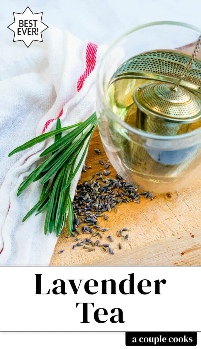 DIY Lavender Tea – A Couple Cooks