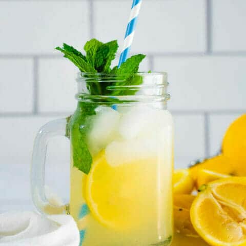Fresh Pink Lemonade – A Couple Cooks
