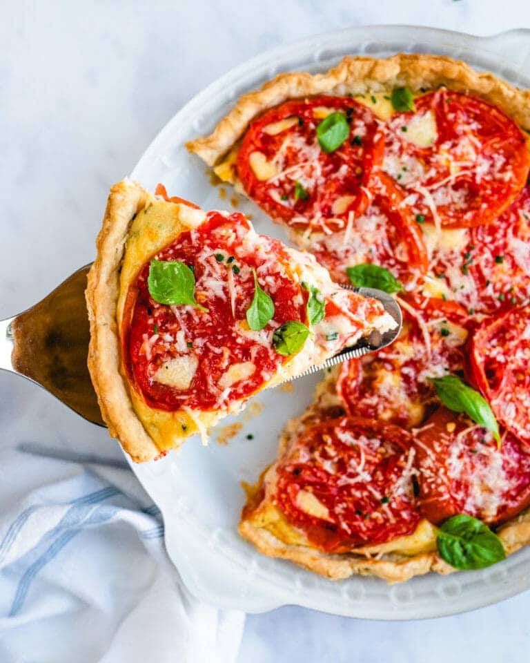 Amazing Tomato Pie – A Couple Cooks
