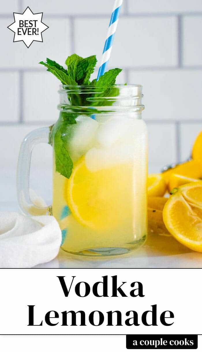 Best Vodka Lemonade – A Couple Cooks