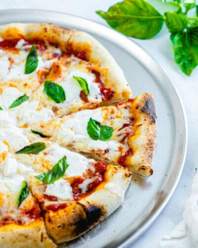 Classic Burrata Pizza – A Couple Cooks