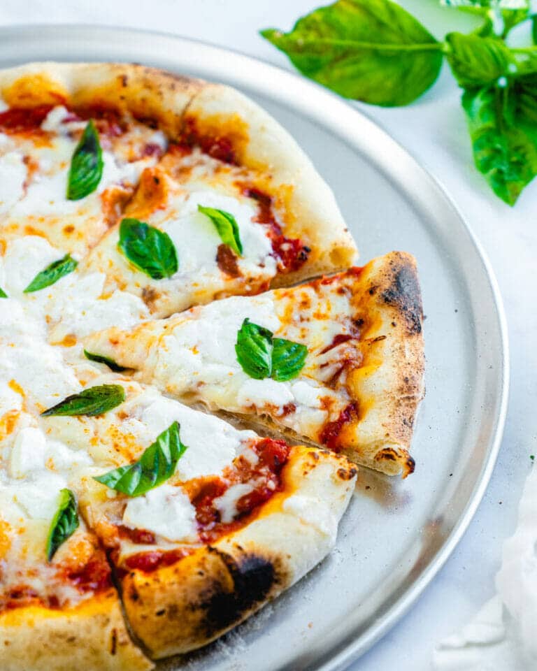 Classic Burrata Pizza – A Couple Cooks