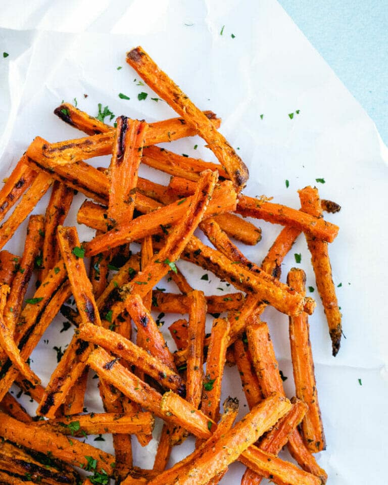 Crispy Carrot Fries – A Couple Cooks