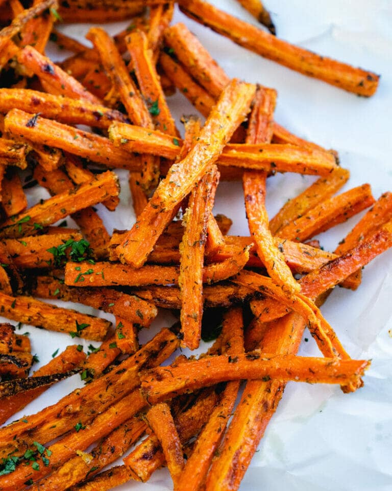 Crispy Carrot Fries – A Couple Cooks