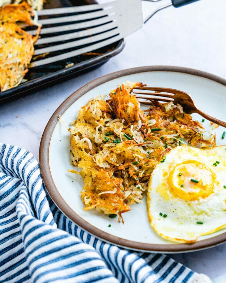 Oven Hash Browns – A Couple Cooks